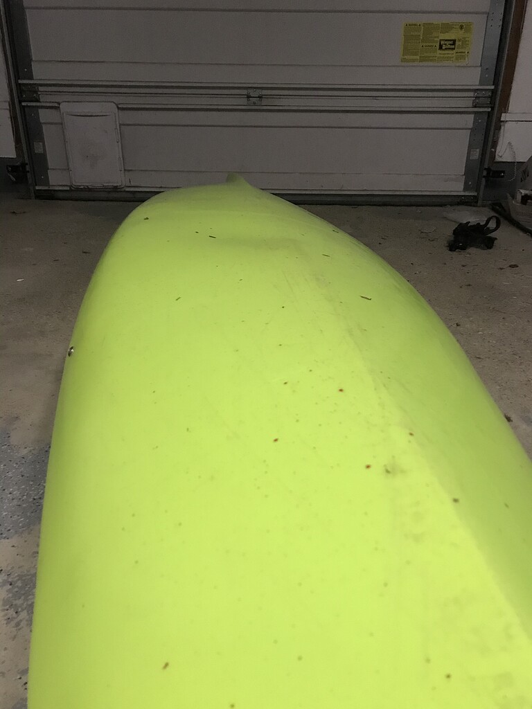 Shallow hull dent - Advice - Paddling.com