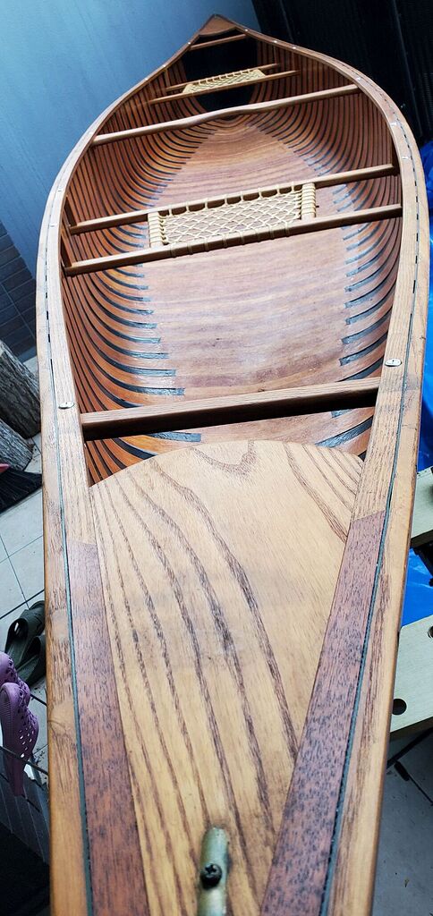 Prepping woodwork on a new old canoe - Navarro Loon - Advice - Paddling.com