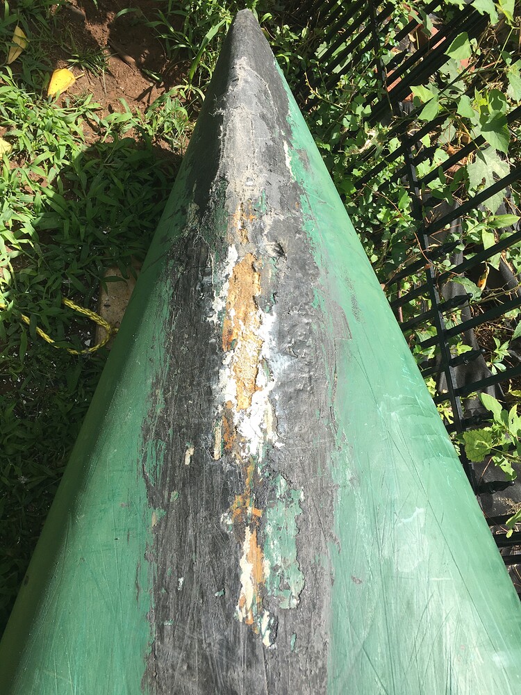 How fix royalex canoe, previous fiberglass / abs slurry / epoxy in the ...