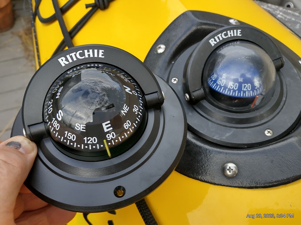 One out one in Ritchie Compass - Advice - Paddling.com