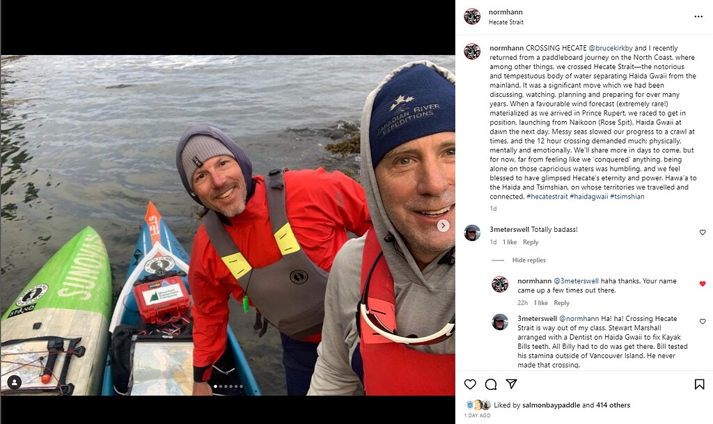 Crossing Hecate Strait - Wilderness Tripping - Paddling.com