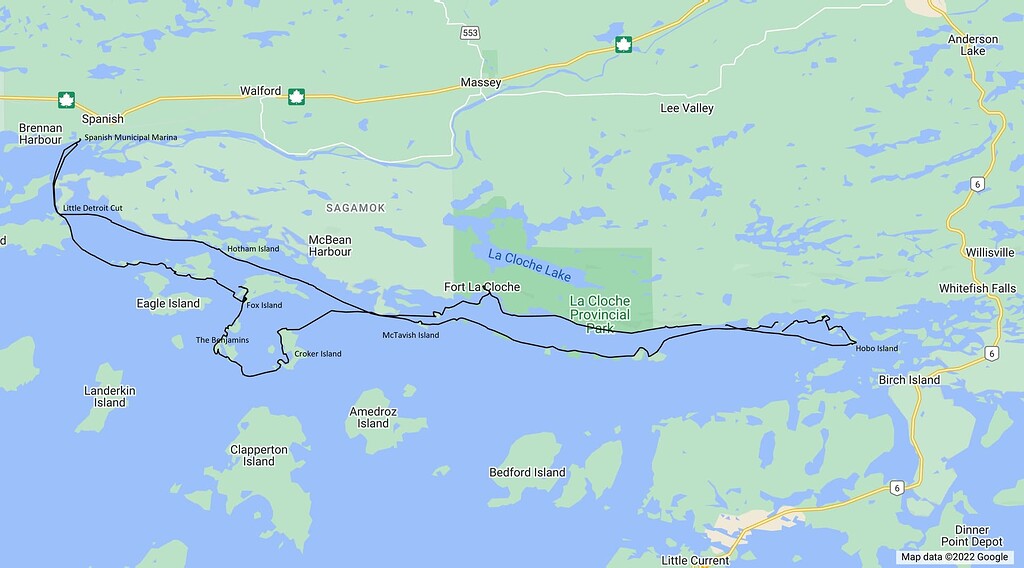 Trip report: Lake Huron's North Channel from Spanish ON - Paddlers ...