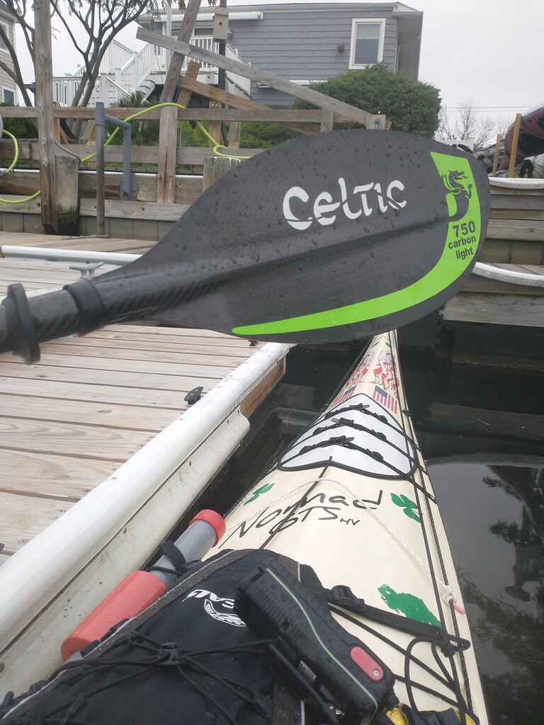 New paddle Celtic Kinetic 750 - Advice - Paddling.com