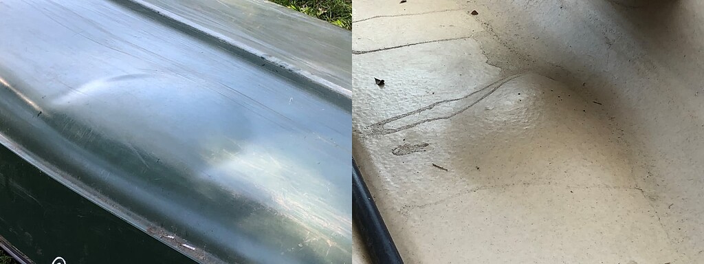 Repair of Hull Delamination in Old Town Discovery Sport 15 - Advice ...