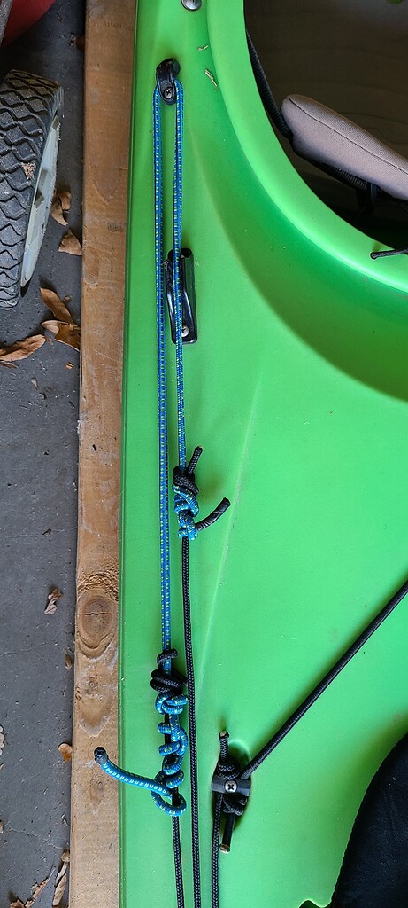 Necky Eliza rudder cord & hatch cover - Advice - Paddling.com